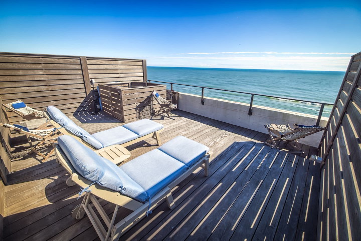 Salt & Sky-oceanfront Ph W/roof Deck-pool-king Bed - ライツビル・ビーチ, NC