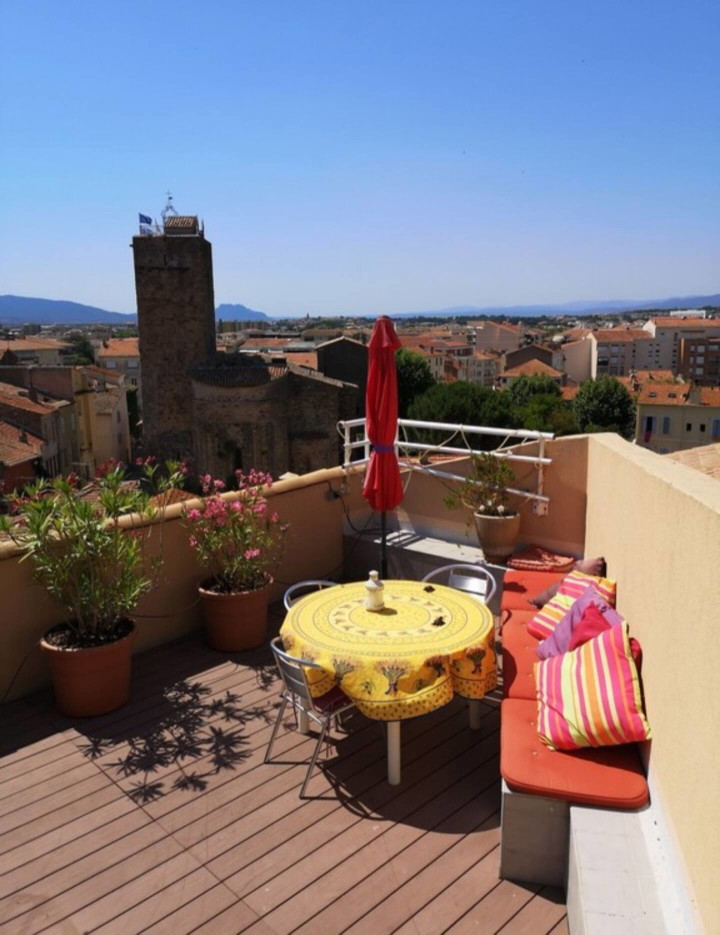 Wunderschönes Penthouse Mit Privater Dachterrasse Und 360 ° Blick üBer Meer & Berge - Saint-Raphaël
