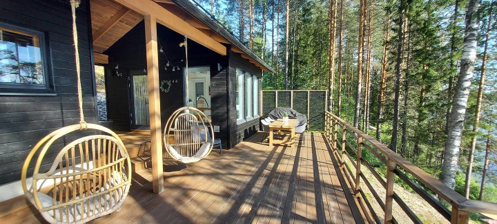 Mökki Pohjois-karjalan Enossa - Kontiolahti