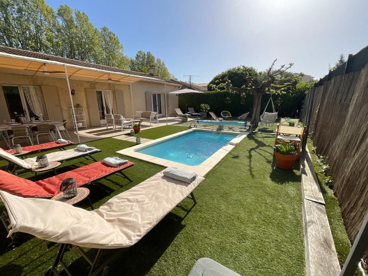 Jardin,piscine 4x2,50 ,Parking Privé,clim,bbq,wifi - Maussane-les-Alpilles