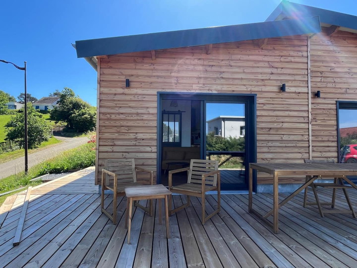 Maison Bois Vue Mer. - Quiberville
