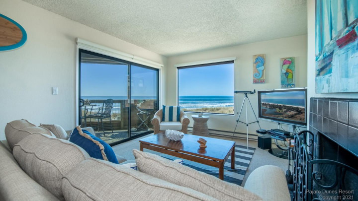 Shorebirds 121 - Full Ocean View Condo - Sleeps 2, Second Floor Condo - Watsonville, CA