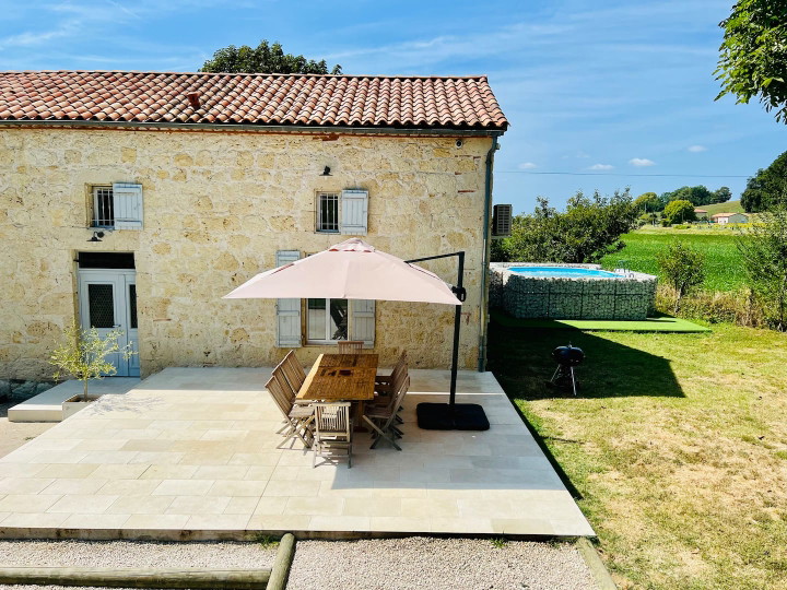 Villa, Piscine Pétanque, Ping-pong Trampoline Clim - Lot-et-Garonne
