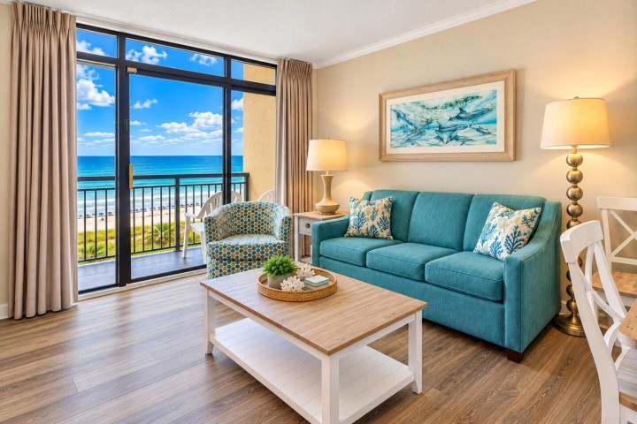 Oceanfront Condo With Resort Pools - North Myrtle Beach, SC