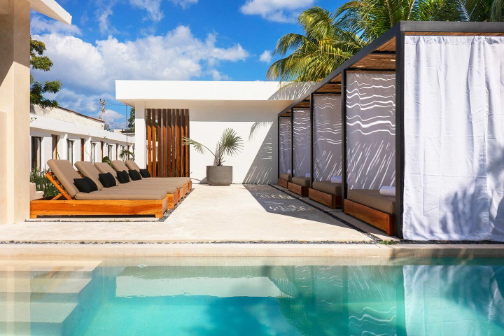 Modern, Queen, Terrace & Mini Kitchen- Illa Hotel - Cozumel