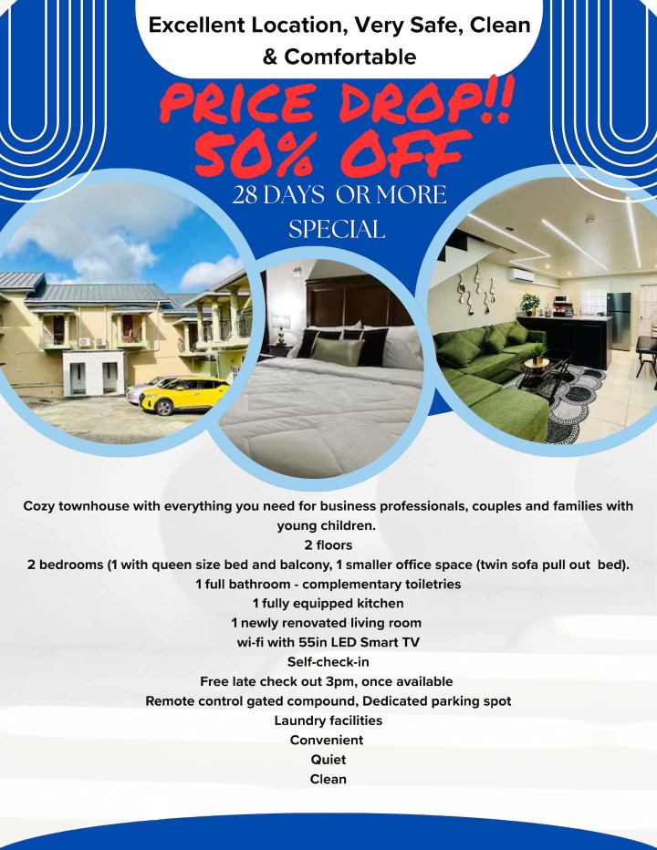 Excellent Location, Very Safe, Clean & Comfortable - Trinidad und Tobago