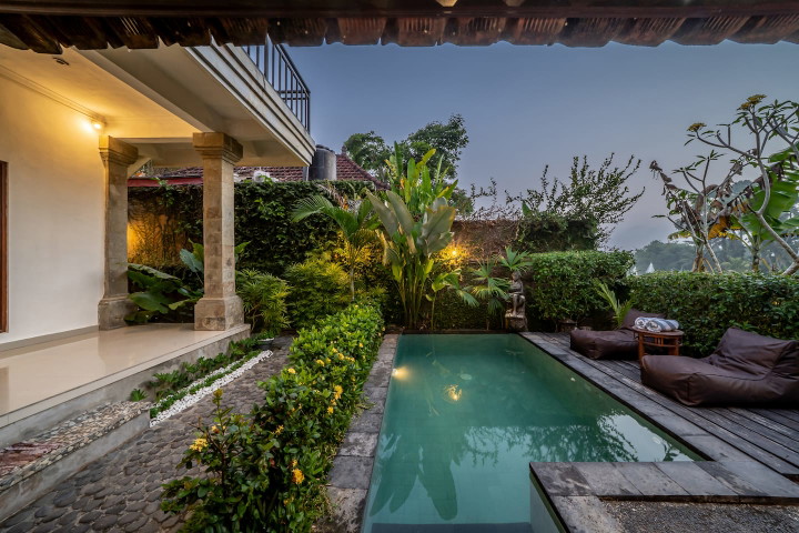 Villa With Private Pool And Ricefield View - Bali