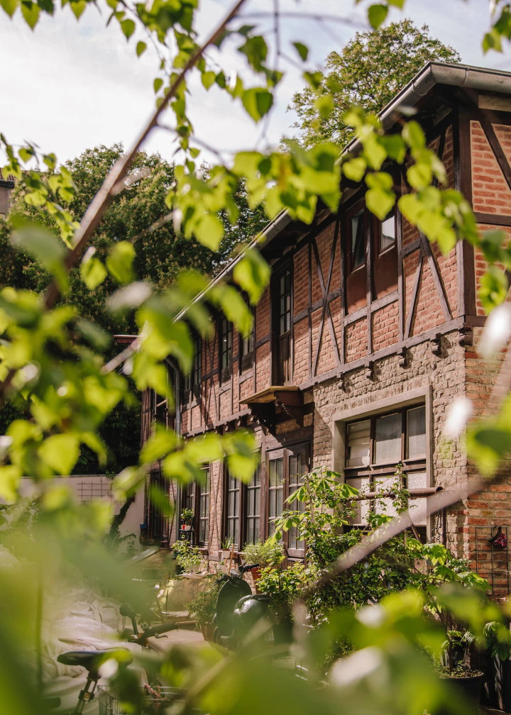 Former Barn In Green Courtyard - Berlin