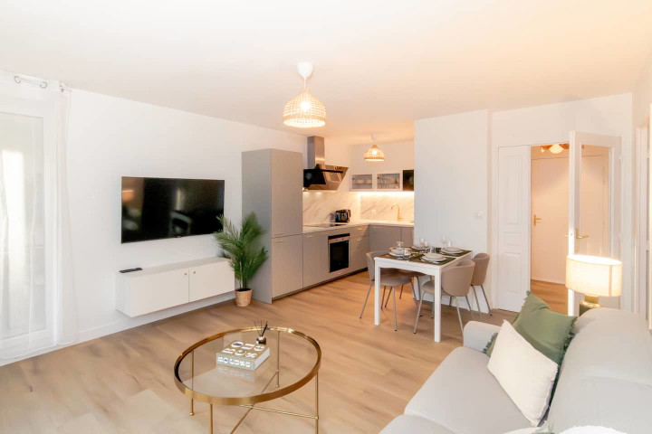 Le Gambetta - T2 Cosy Moderne 4 Pers / Clim - Saint-Priest