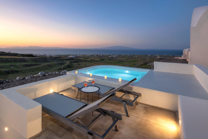 Superior Suite With Plunge Pool @Aplada Suites - Oia