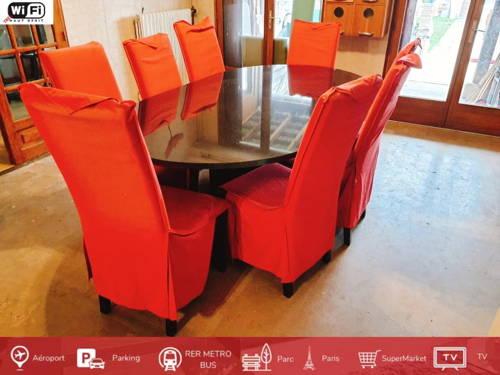 Grande Maison 5 Chambres Proche Paris / Parking - Le Blanc-Mesnil