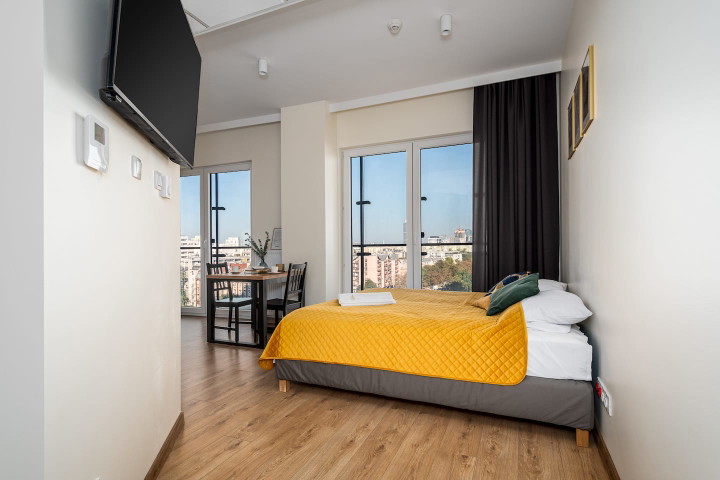 2-person Apartment Wola View Of The Center Ac Wifi - Varsovia