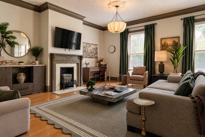 #Indychathammanor | First Floor Residence - Indianapolis, IN