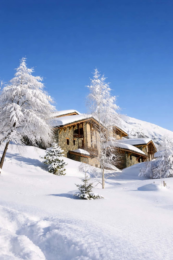 Chalet D'altitude Valmeinier, Skis Aux Pieds, 6 P. - Valloire