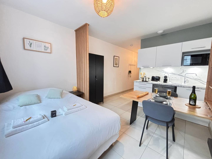 The Rainssant Cocooning Studio On The Ground Floor In The Centre - Reims