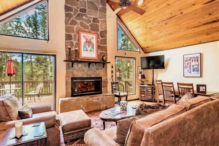Cozy Chalet Nestled 
In The Sangre  De Cristos - Nouveau-Mexique