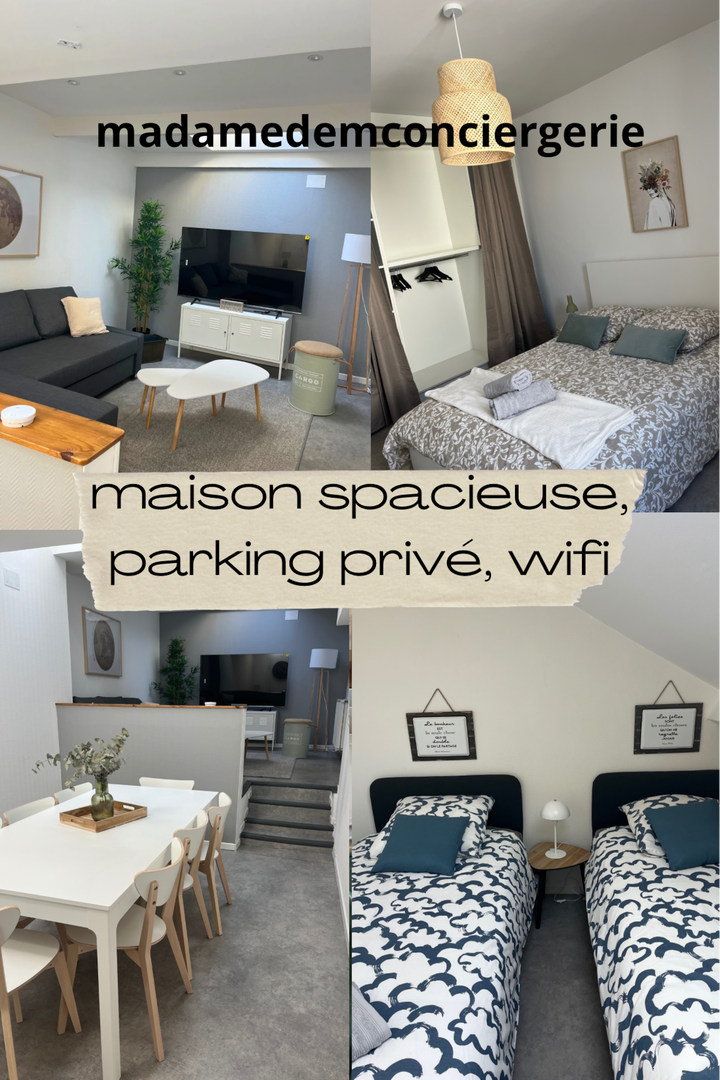 Tys Home, Spacious House With Secure Parking - Reims