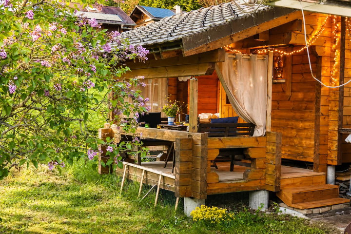 Cabane Confortable Avec Sauna Finlandais Privé - Divonne-les-Bains