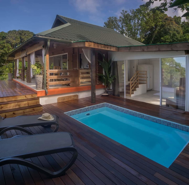 Petit Payot Beach Hut La Pointe Beach Huts - Mahe, Seychelles