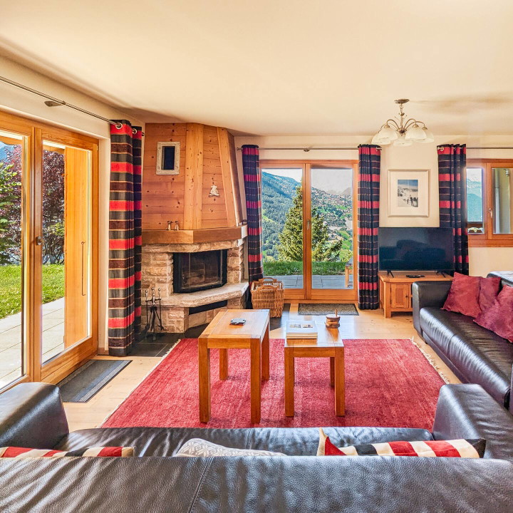Apt With Garden, Fireplace & Stunning Views - Sion