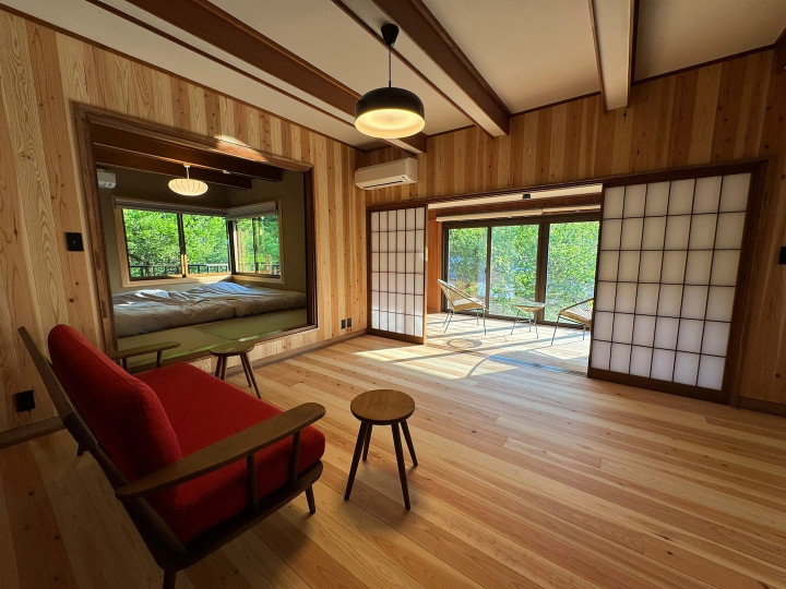 長良川・岐阜公園すぐ！広々和モダン一棟貸し｜家族・グループ6名可能｜ev充電無料 - Japan