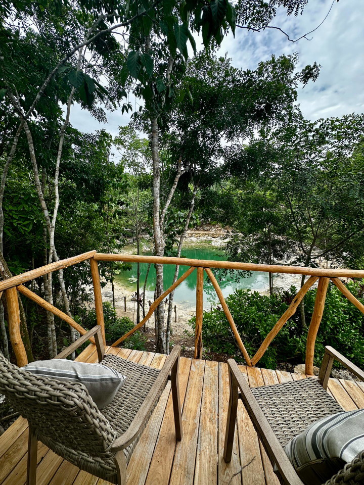 Cabaña Frente A Cenote - Entre ÁRboles - Riviera Maya