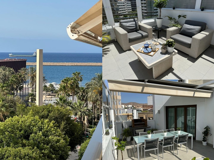 Atico Con Terraza Y Vistas A 15 Min De La Playa - Almería