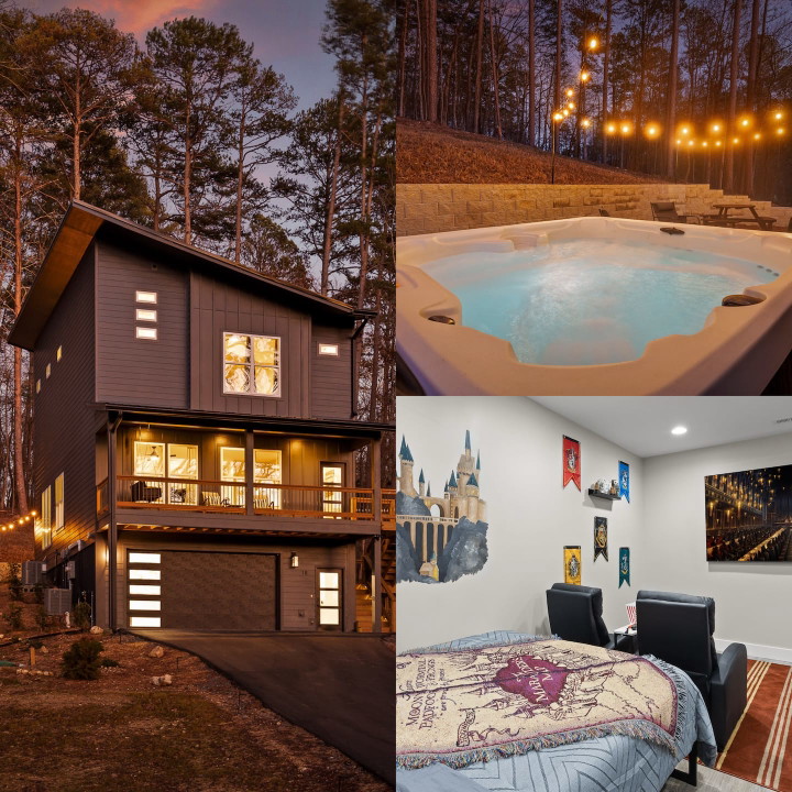 3stry·the Owls Hollow·hot Tub·20min2>chatt Vistas - Lookout Mountain, GA