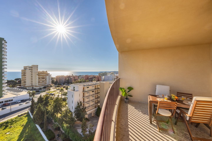 Behappy Au Balcon Ensoleillé Avec Vue Sur L'océan, à 4 Min De La Plage - Portimão