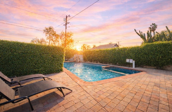 Oasis Privée De 3&nbsp;Chambres à Los Angeles Avec Piscine, Spa Et Patio Couvert - Los Angeles
