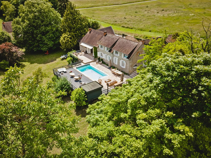 Elégante Demeure Avec Piscine à 1h20 De Paris - Loiret