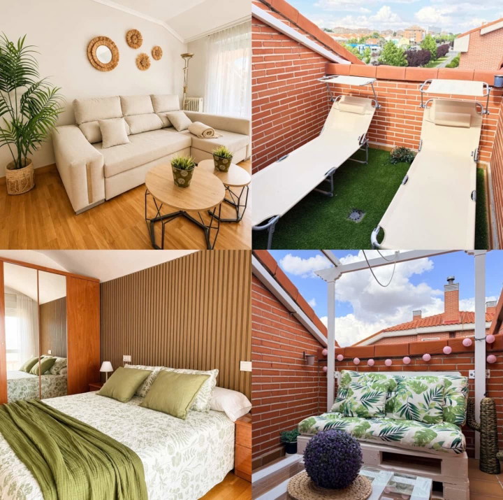 ÁVila En ÁTico Con Terrazas Chill Out Para 6 - Ávila