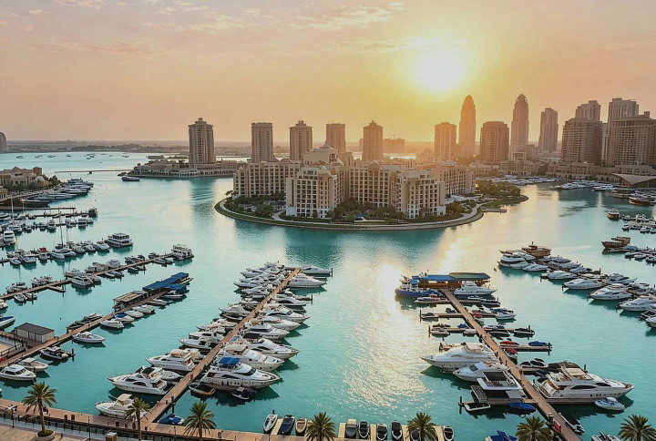 Stay In Style At The Pearl, Stunning Marina Views - Catar