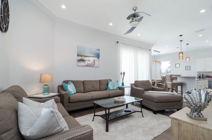 New Luxury Villa: 2 Min Walk To Beach, Gulf View - Bonita Springs, FL