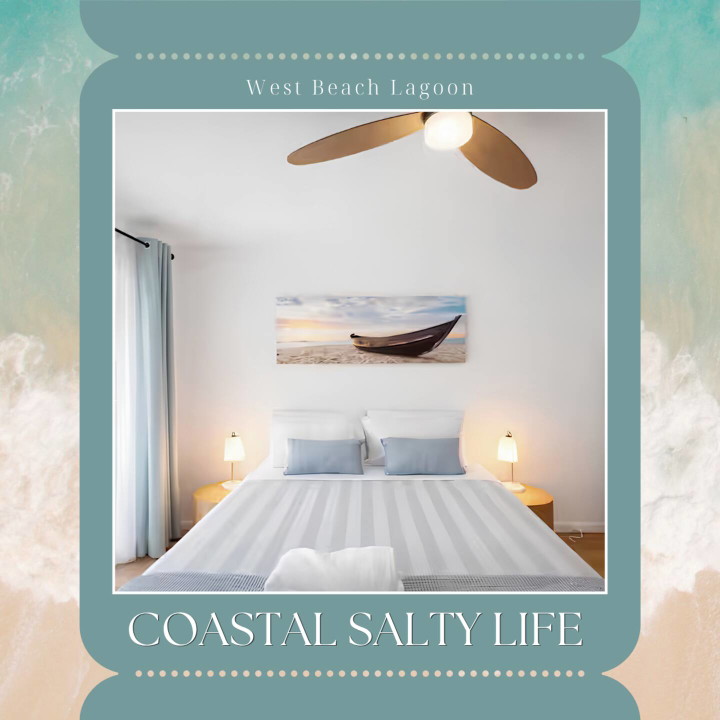 New Coastal Salty Life 2 Bed 1st Floor - Perth