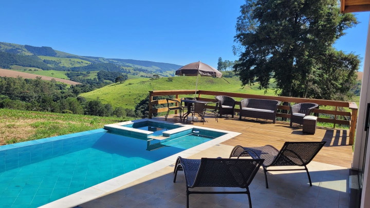 Sítio Santa Rita Ii Amazing View + Pool Table + Court - Socorro
