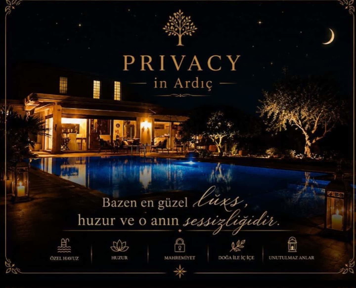 Privacy In Ardic Xii ÖZel Villa (12 Pax) - Çeşme