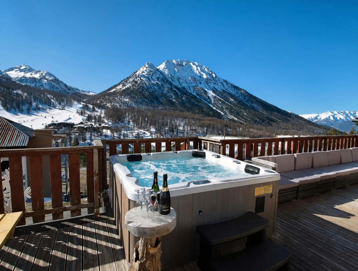 Chalet 16/18 Personen Jacuzzi Sauna Kinoraum Aussicht Auf Pisten Und Berge - Provence-Alpes-Côte d'Azur