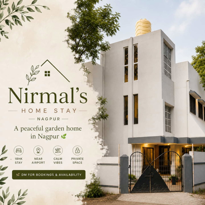 Nirmals Homestay-peaceful 1 Bhk Home-near Airport - Nagpur