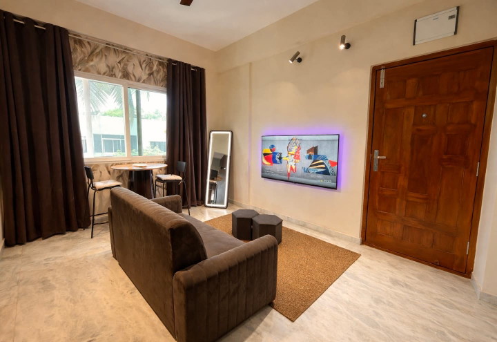 1bhk Cozy Modern | Ac | Mehdipatnam - Hyderabad