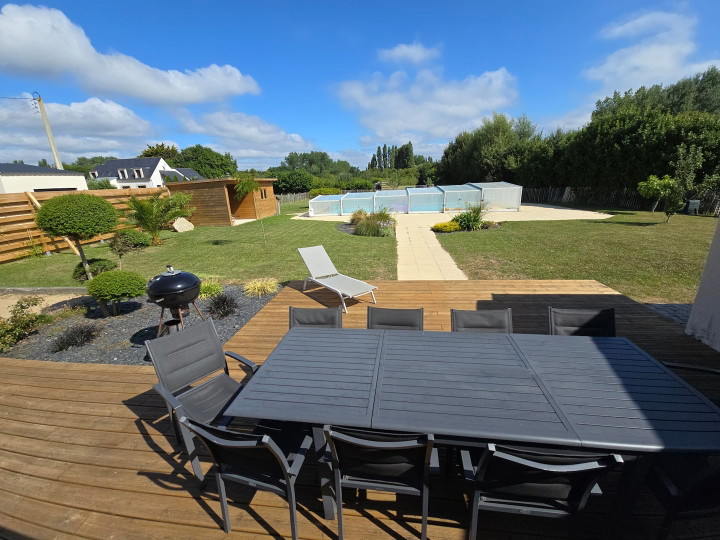 Maison Avec Piscine Tout Confort Proche Plage - Île-Tudy