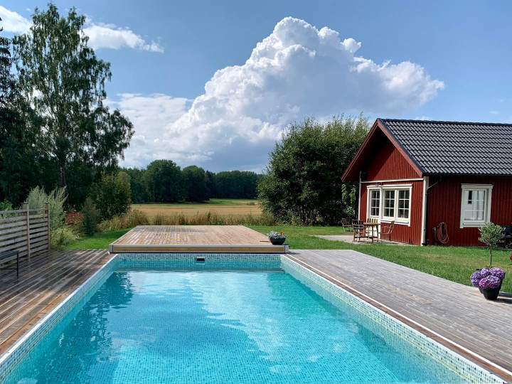 Newly Built Holiday Home With Pool Near The Beach - Nyköping