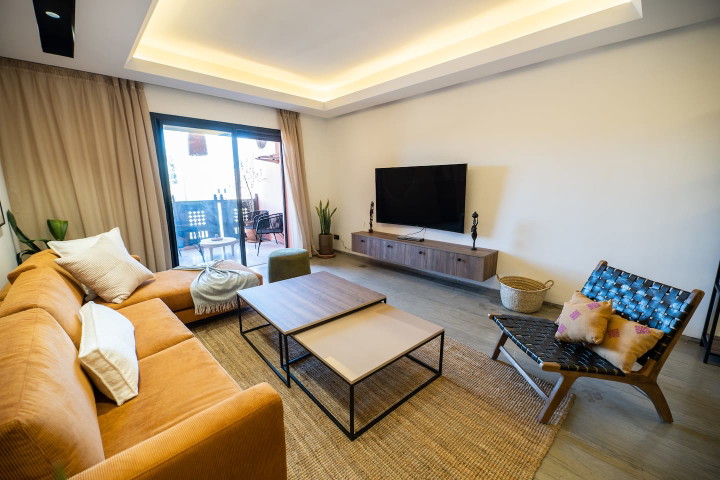 Spacious 2-bedroom ·Terrace · Ac & Heating ·Gueliz - Marrakesh