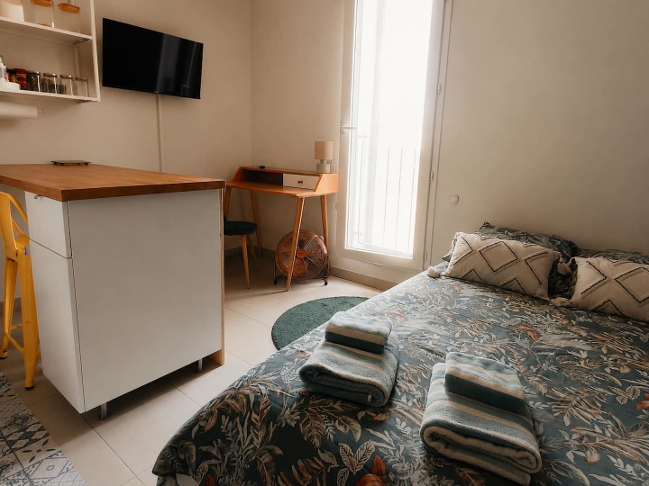 Joli Studio 2 Pers 2min Gare - Montpellier