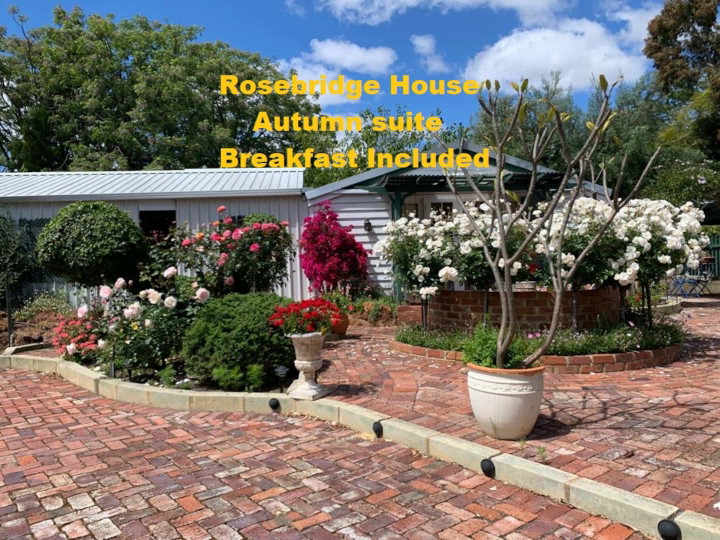 Rosebridge Luxury B&b Adult Retreat - Autumn Suite - Mundaring