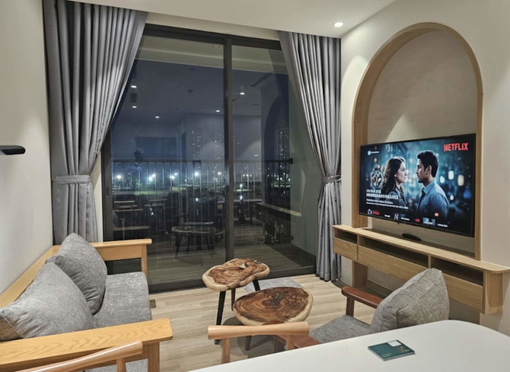 Apt 2br Golf Course View, Free Sauna, Ecopark - Vietnam