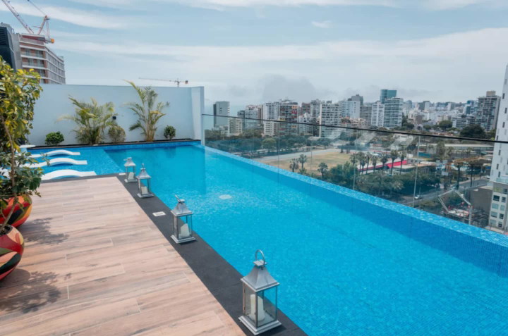 Luxury Apt Gym Pool 1br Barranco | Check In 1 Pm - Lima
