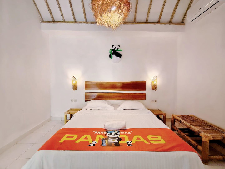 《Pandahome》couples King Room + Courtyard Pool - Islas Gili