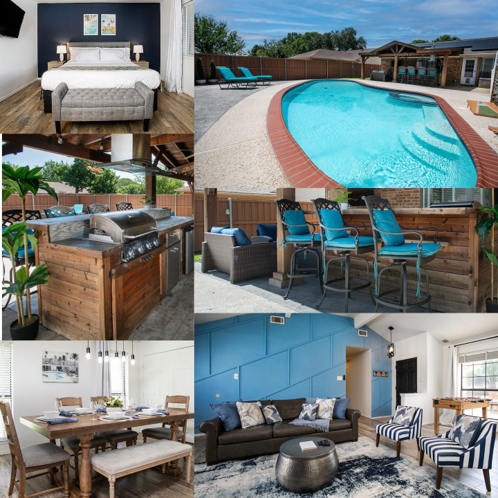 Spacious 3br Retreat | Pool, Bbq, Firepit & Games - Allen, TX