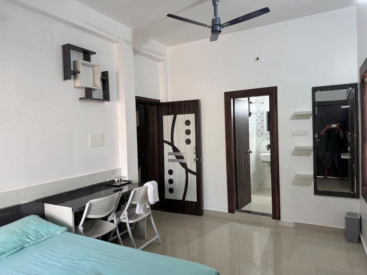 207-1 Bhk-premium Furnished Room, Kitchen & Dining - Bhubaneswar